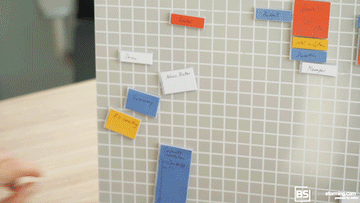 ThinkerBoard - Tactile and Reusable Sticky Note Organizer ...