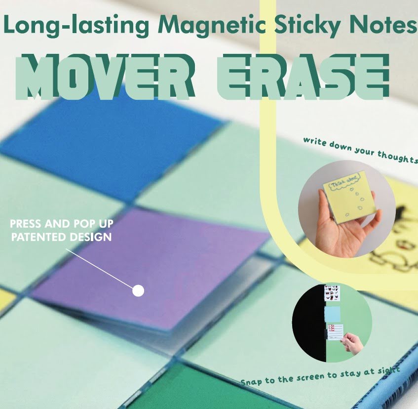 M Note - reusable, restickable, rewritable sticky notes – Bravestorming.com